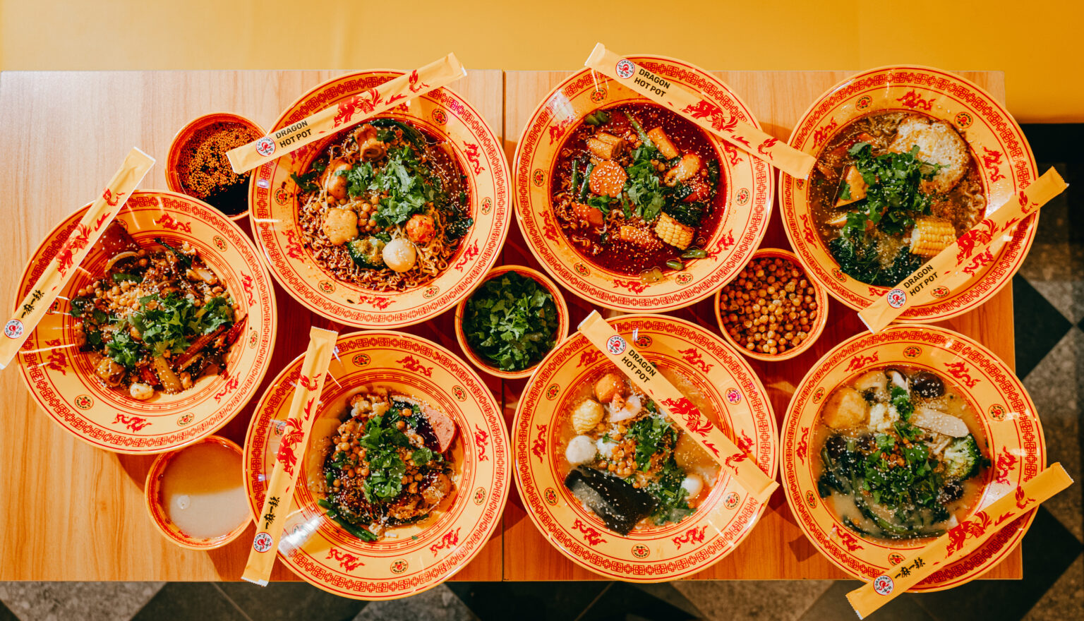 Dragon Hot Pot officially marked its Malaysian debut at Bukit Bintang’s ...