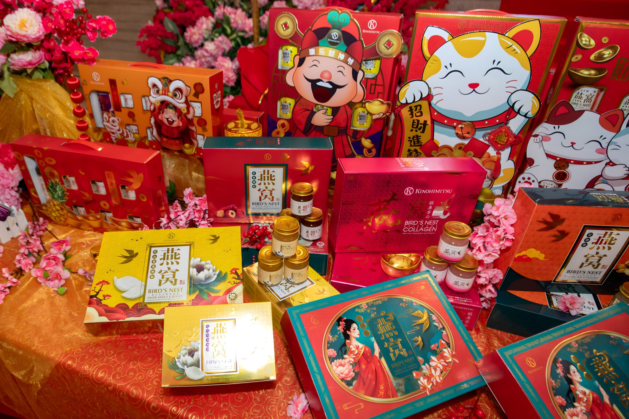 Kinohimitsu launched its Chinese New Year gift packs,with a more ...